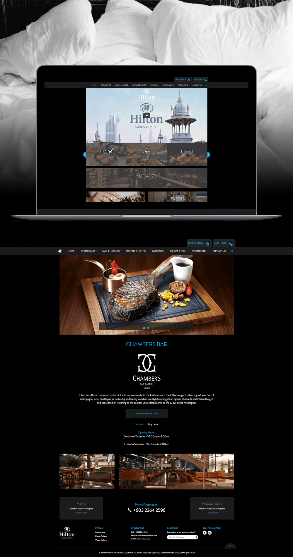 Portfolio Corporate Website Design | UNO.com.my